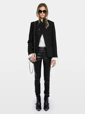 Zadig&Voltaire Verysa High Collar Blazer