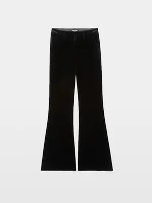 Zadig&Voltaire Prevy Velvet Pants - Black