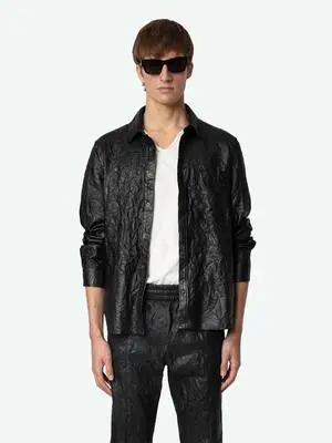 Zadig&Voltaire Serge Leather Shirt
