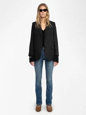 Zadig&Voltaire Viva Strass Star Jacket