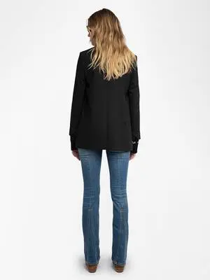 Zadig&Voltaire Viva Strass Star Jacket
