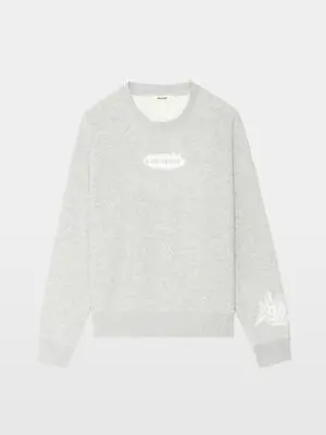 Zadig&Voltaire Mira Sweatshirt - Gris Chine Clai