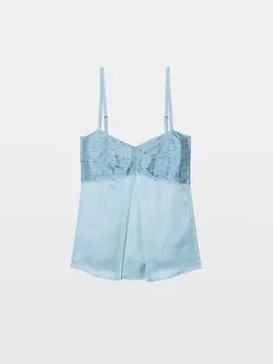 Zadig&Voltaire Cippie Satin Camisole - Sky