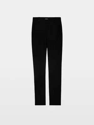 Zadig&Voltaire Straight-leg Suit Pants - Black