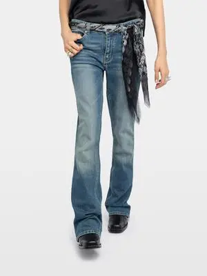Zadig&Voltaire Kerry Garden 135 Scarf - Black