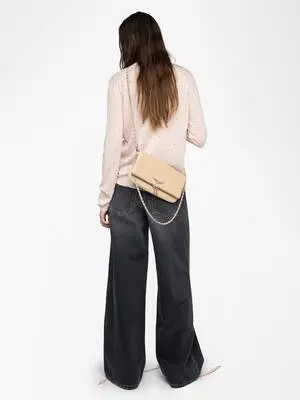 Zadig&Voltaire Rivy Embellished Feather Cashmere Sweater