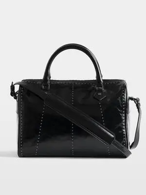 Zadig&Voltaire Studded Leather Medium Bag