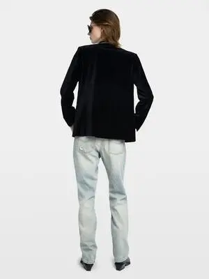 Zadig&Voltaire Verysa Velvet Blazer