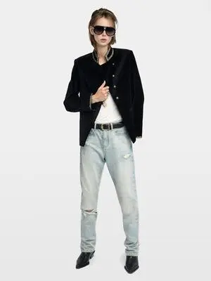 Zadig&Voltaire Verysa Velvet Blazer