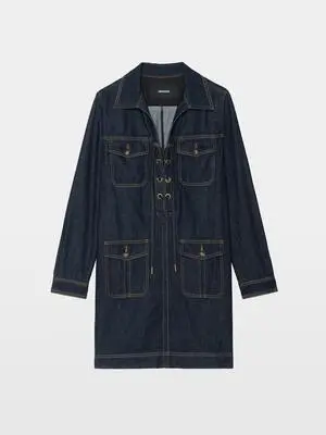 Zadig&Voltaire Remacha Denim Dress