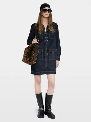 Zadig&Voltaire Remacha Denim Dress