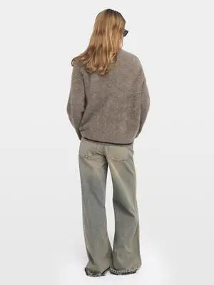 Zadig&Voltaire Markuz Mohair Sweater - Erable