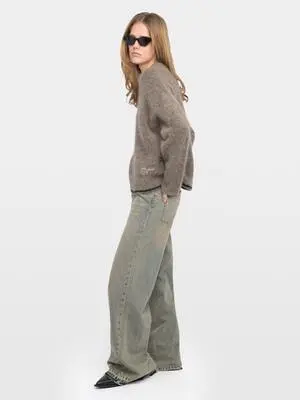 Zadig&Voltaire Markuz Mohair Sweater - Erable