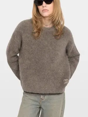 Zadig&Voltaire Markuz Mohair Sweater - Erable
