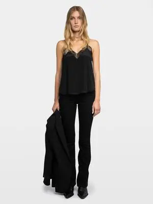 Zadig&Voltaire Christy Silk Camisole - Black