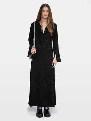 Zadig&Voltaire Rikal Silk Maxi Dress