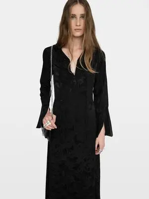 Zadig&Voltaire Rikal Silk Maxi Dress