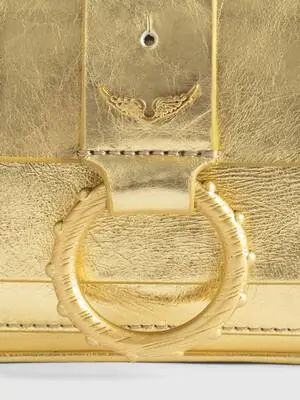 Zadig&Voltaire Kate Vintage Metal Wallet - Gold