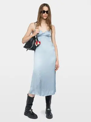 Zadig&Voltaire Rialta Satin Midi Dress