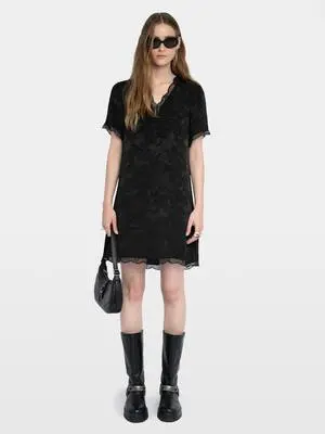 Zadig&Voltaire Short Rerzo Silk Dress