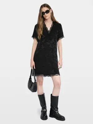 Zadig&Voltaire Short Rerzo Silk Dress