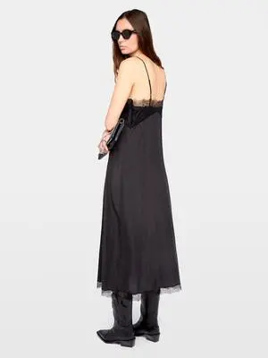 Zadig&Voltaire Ridar Silk Dress - Black