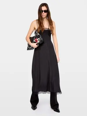 Zadig&Voltaire Ridar Silk Dress - Black