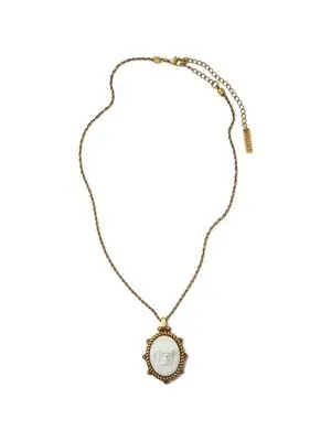 Versace Tivoli Medusa Cameo Necklace