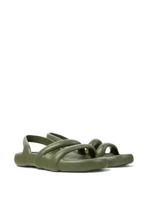 Camper Kobarah Strap Flat Sandals - Green