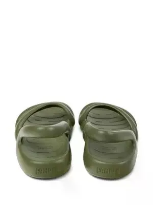 Camper Kobarah Strap Flat Sandals - Green