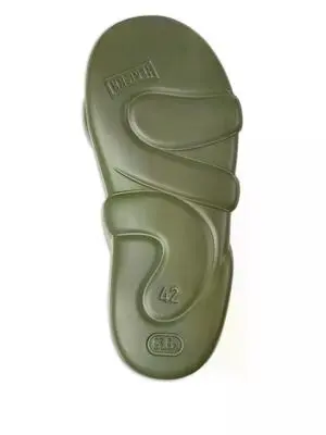 Camper Kobarah Strap Flat Sandals - Green
