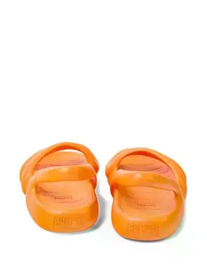 Camper Kobarah Strap Flat Sandals - Orange