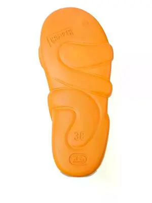 Camper Kobarah Strap Flat Sandals - Orange