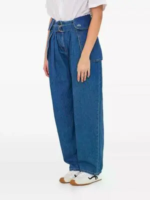 Loewe Anagram-detail Jeans - Blue