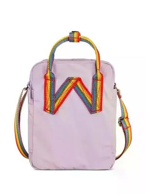 Fjallraven Mini Kånken Tote Bag With Rainbow Handle