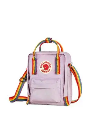 Fjallraven Mini Kånken Tote Bag With Rainbow Handle