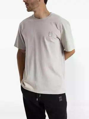 Filling Pieces Logo-appliqué T-shirt