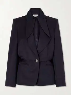Alexander McQueen Wool Blazer - Navy