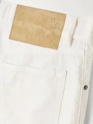 HAIKURE Becky Cotton And Linen-blend Twill Shorts - Neutrals