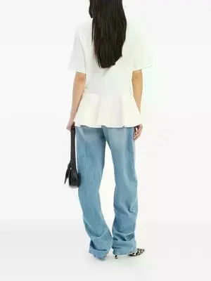 ROTATE BY BIRGER CHRISTENSEN Tapered Jeans