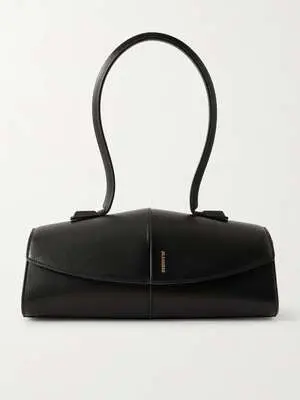 JIL SANDER Linea Leather Shoulder Bag