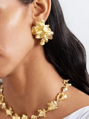 Completedworks Splotch Vermeil Earrings - Gold