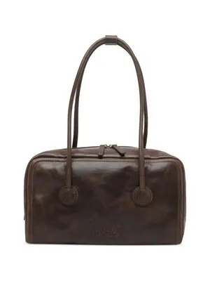 MARGESHERWOOD Boston Leather Handbag - Brown