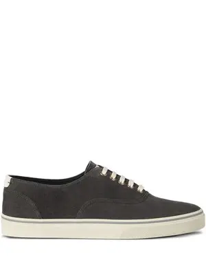 Brunello Cucinelli Leather Sneakers - Grey