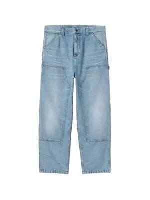 Carhartt Work In Progress Denim Cotton Jeans - Blue