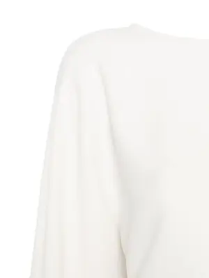PAROSH Short Dress - White