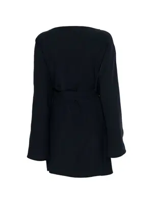 PAROSH Short Dress - Blue