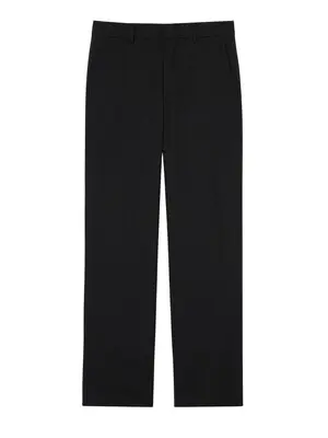 Gucci Gg Wool Trousers - Black