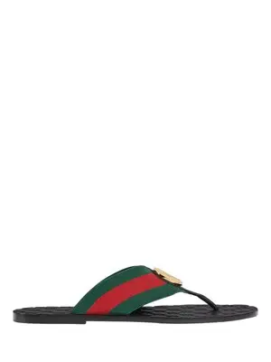Gucci Riviera Flip-flops - Black