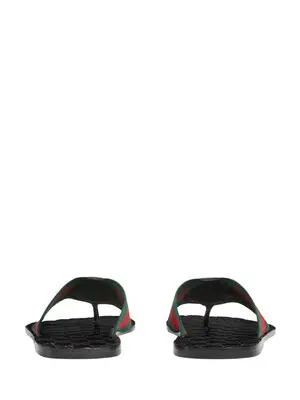 Gucci Riviera Flip-flops - Black